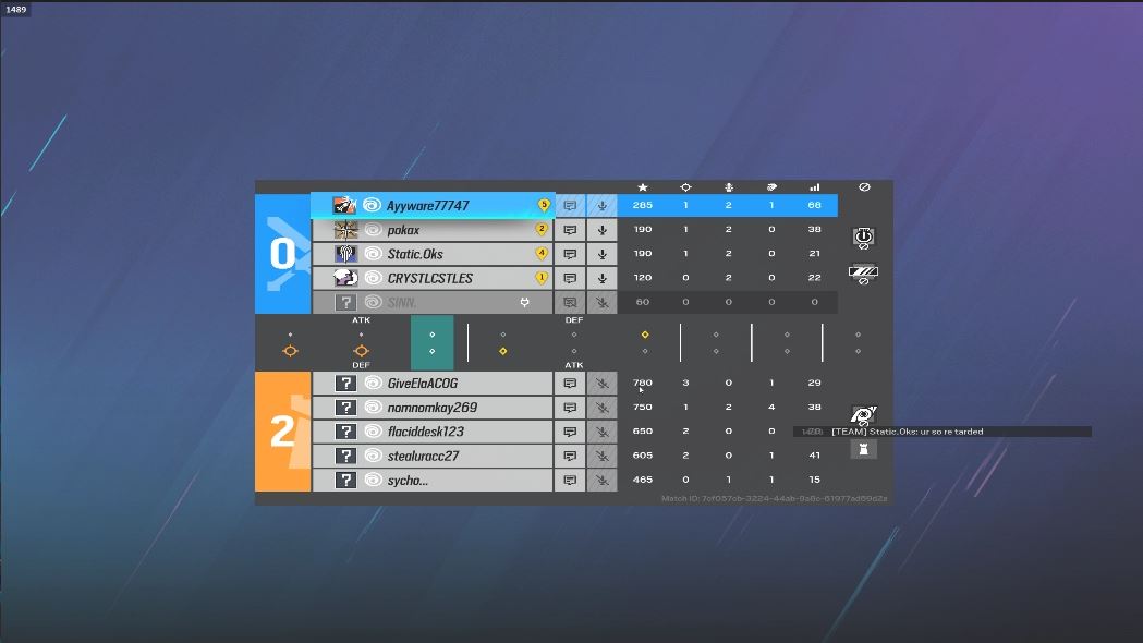 Reported Static.0ks for Toxic Behavior by Lahe. on Rainbow Six Siege ...