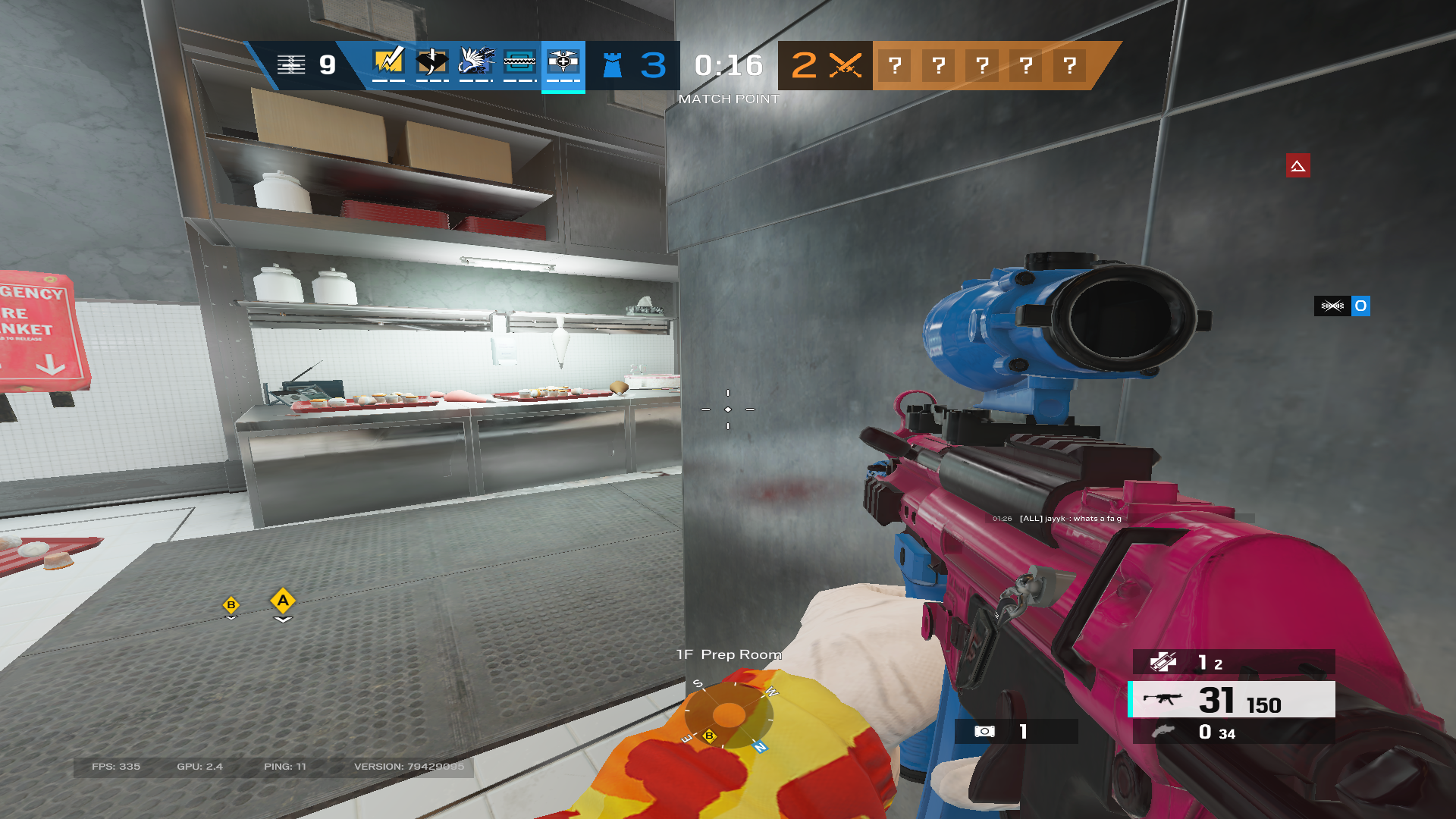 Reported jayyk- for Homophobic by pasghetto on Rainbow Six Siege ...