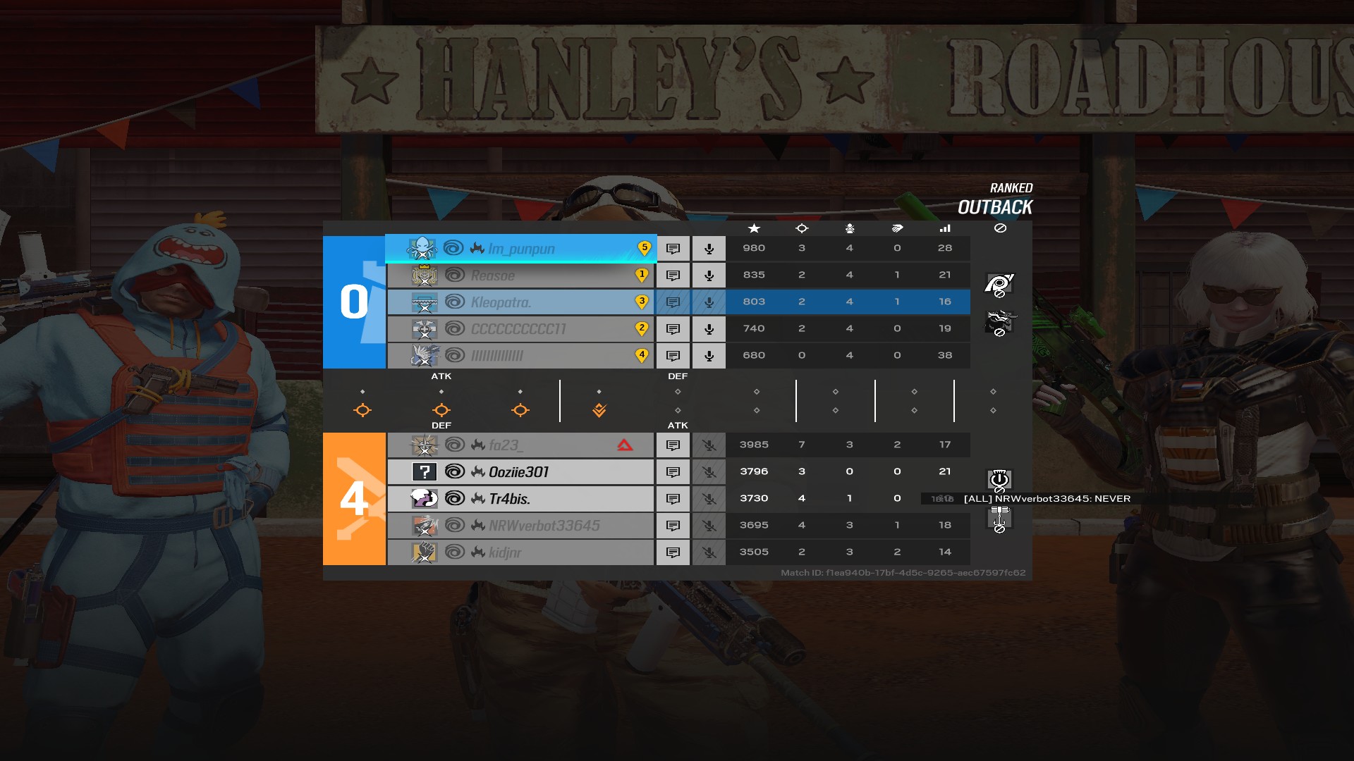 Reported fa23_ for Cheating by cnnr on Rainbow Six Siege | Reputation.gg