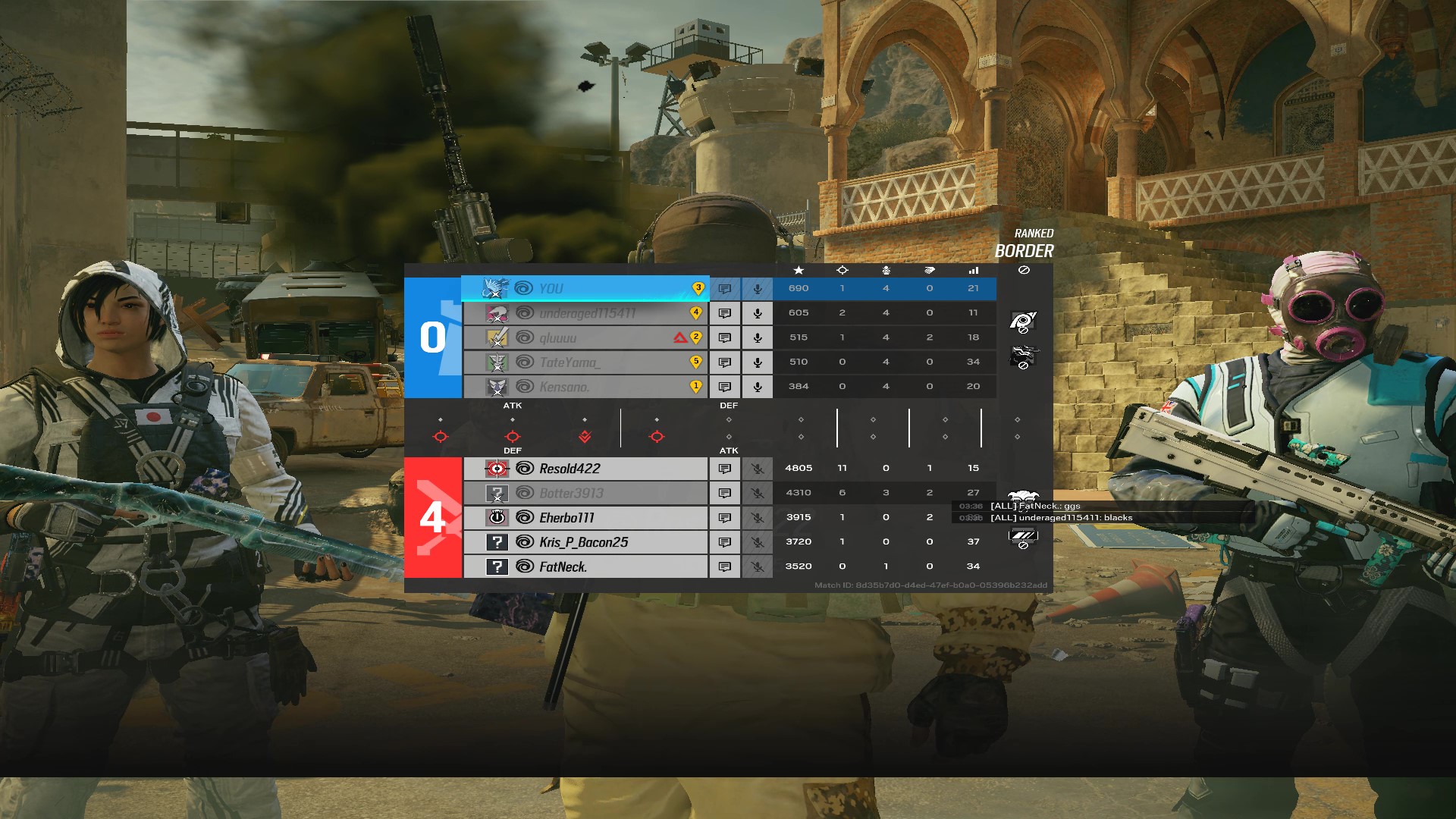 Reported stcons for Racism by wasd on Rainbow Six Siege | Reputation.gg