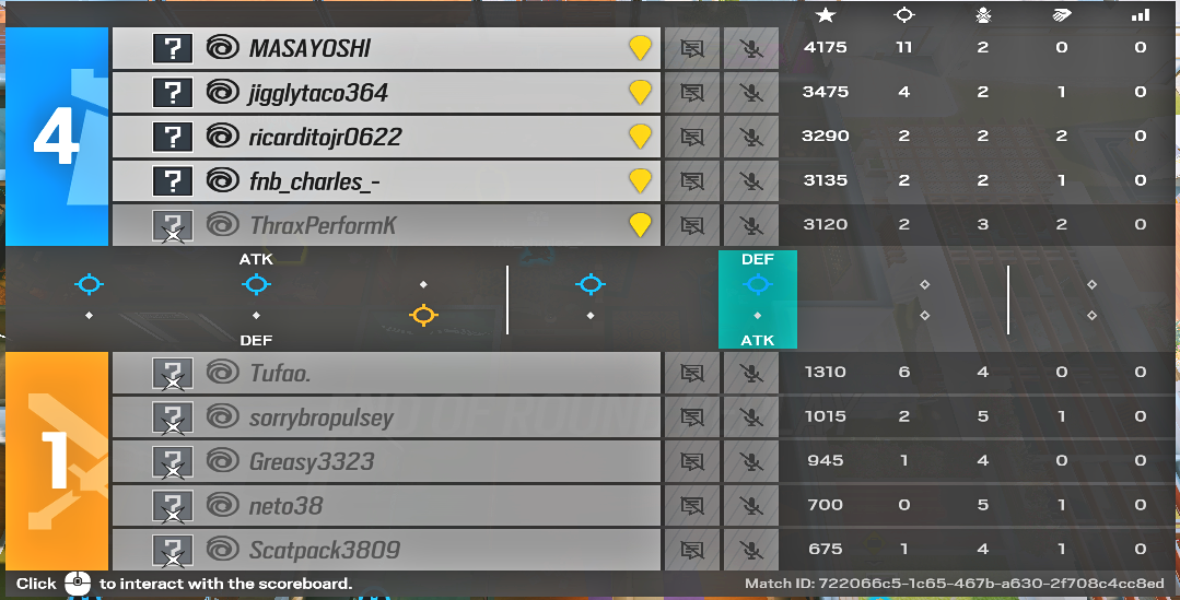 Reported MASAYOSHl for Cheating by kvxss22 on Rainbow Six Siege ...