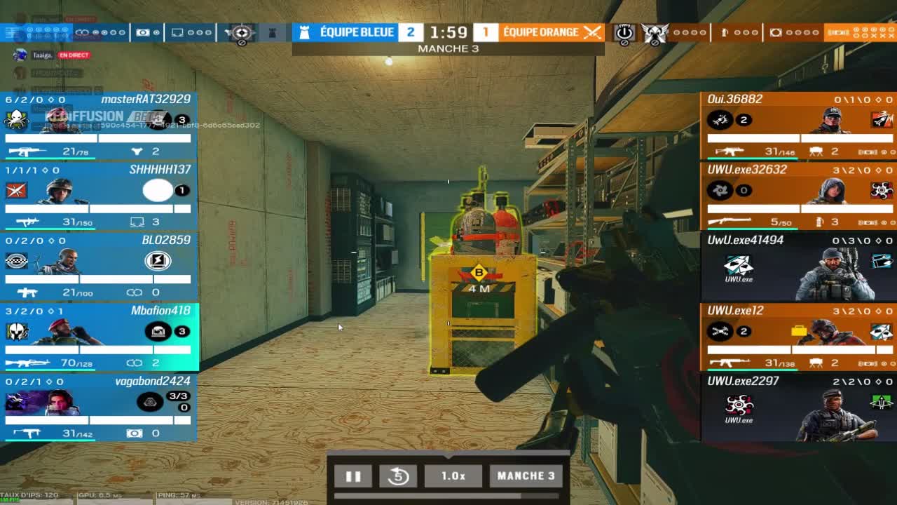 Reported XcVbN. for Cheating by gods_vet on Rainbow Six Siege ...