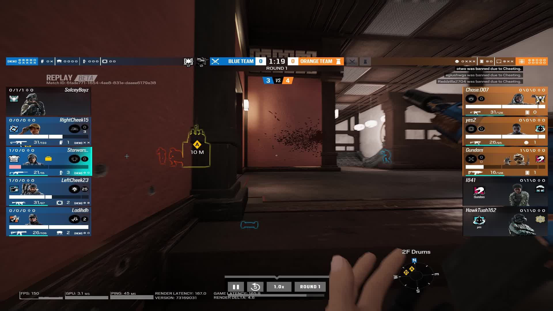 Reported Starwars.. for Cheating by ogqk on Rainbow Six Siege ...