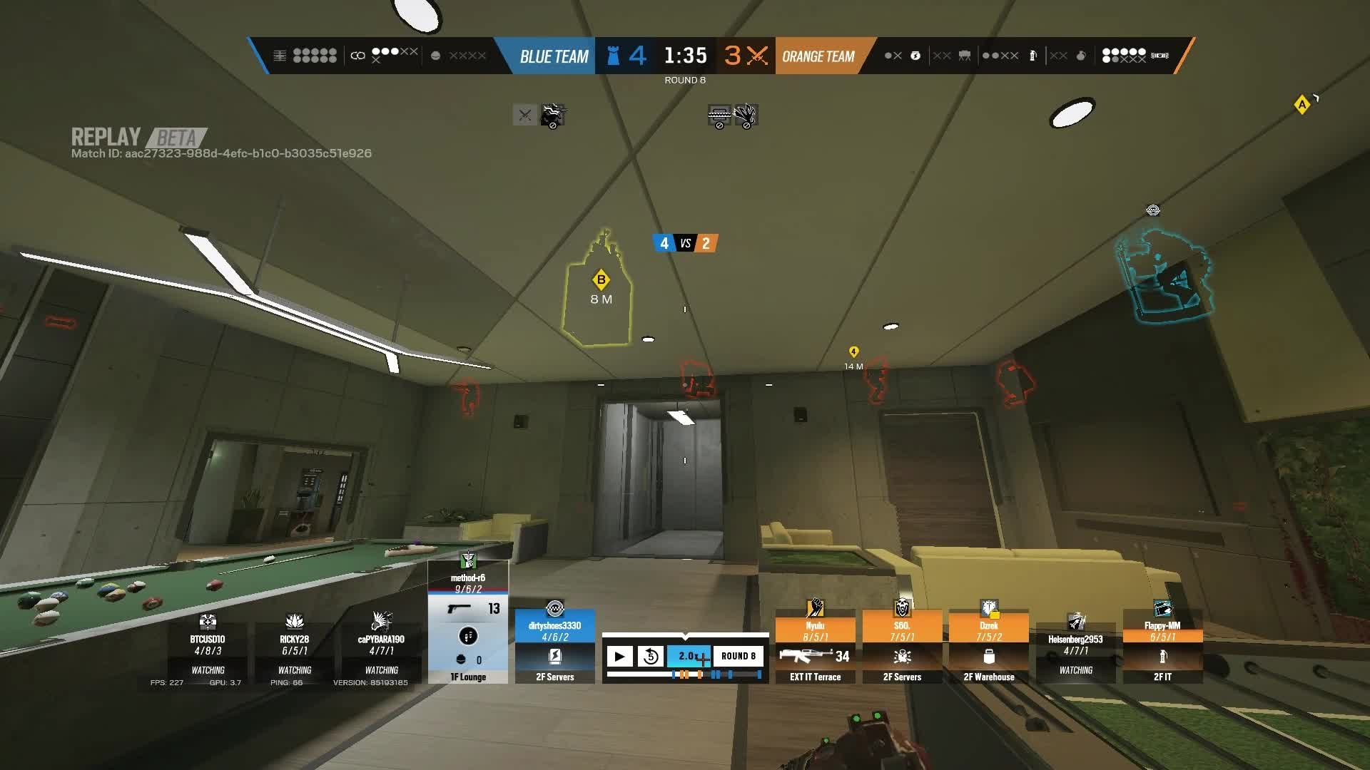 Reported method-r6 for Cheating by nyulu on Rainbow Six Siege ...