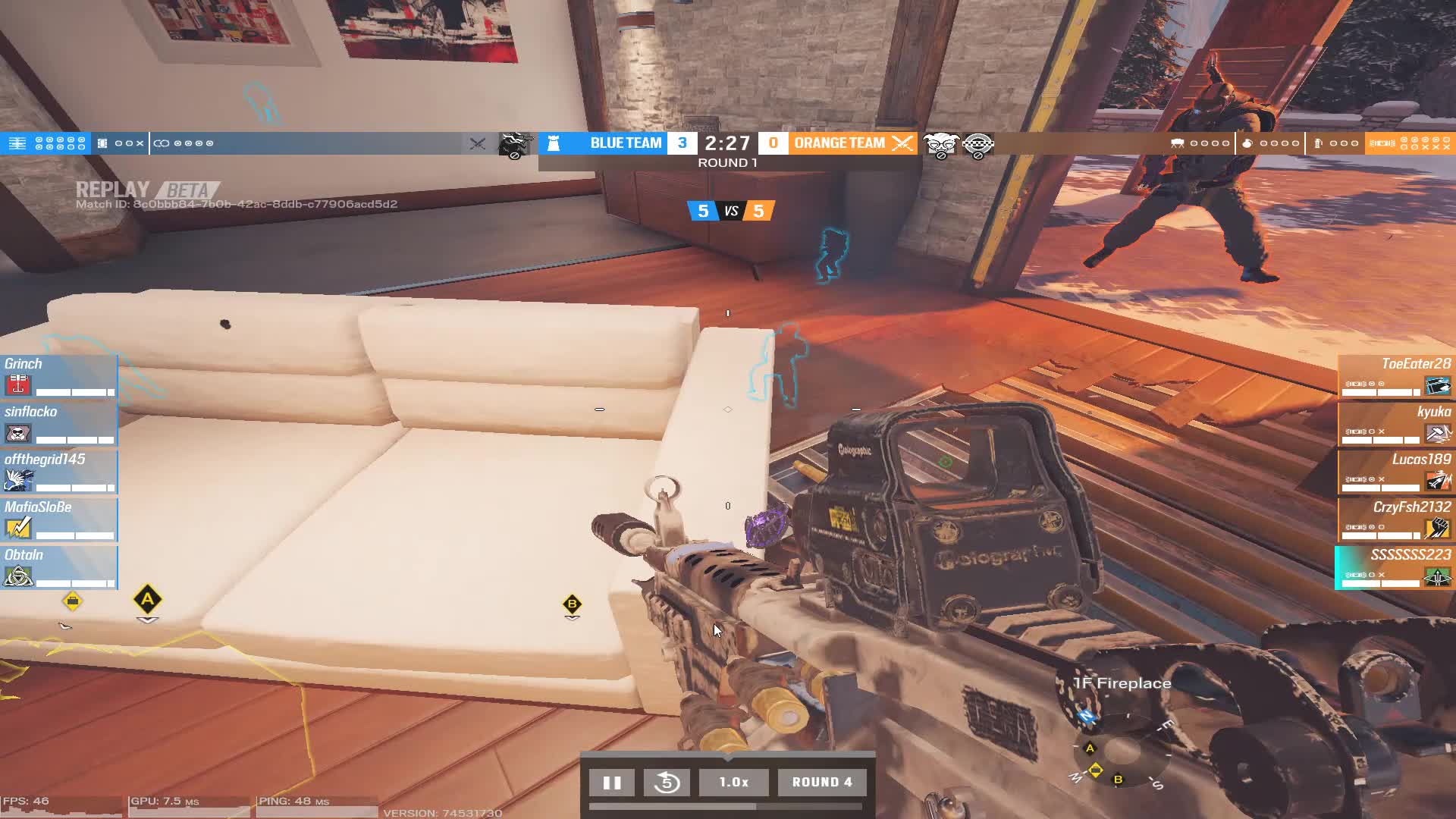 Reported LikEfac.alt for Cheating by Grinch on Rainbow Six Siege ...