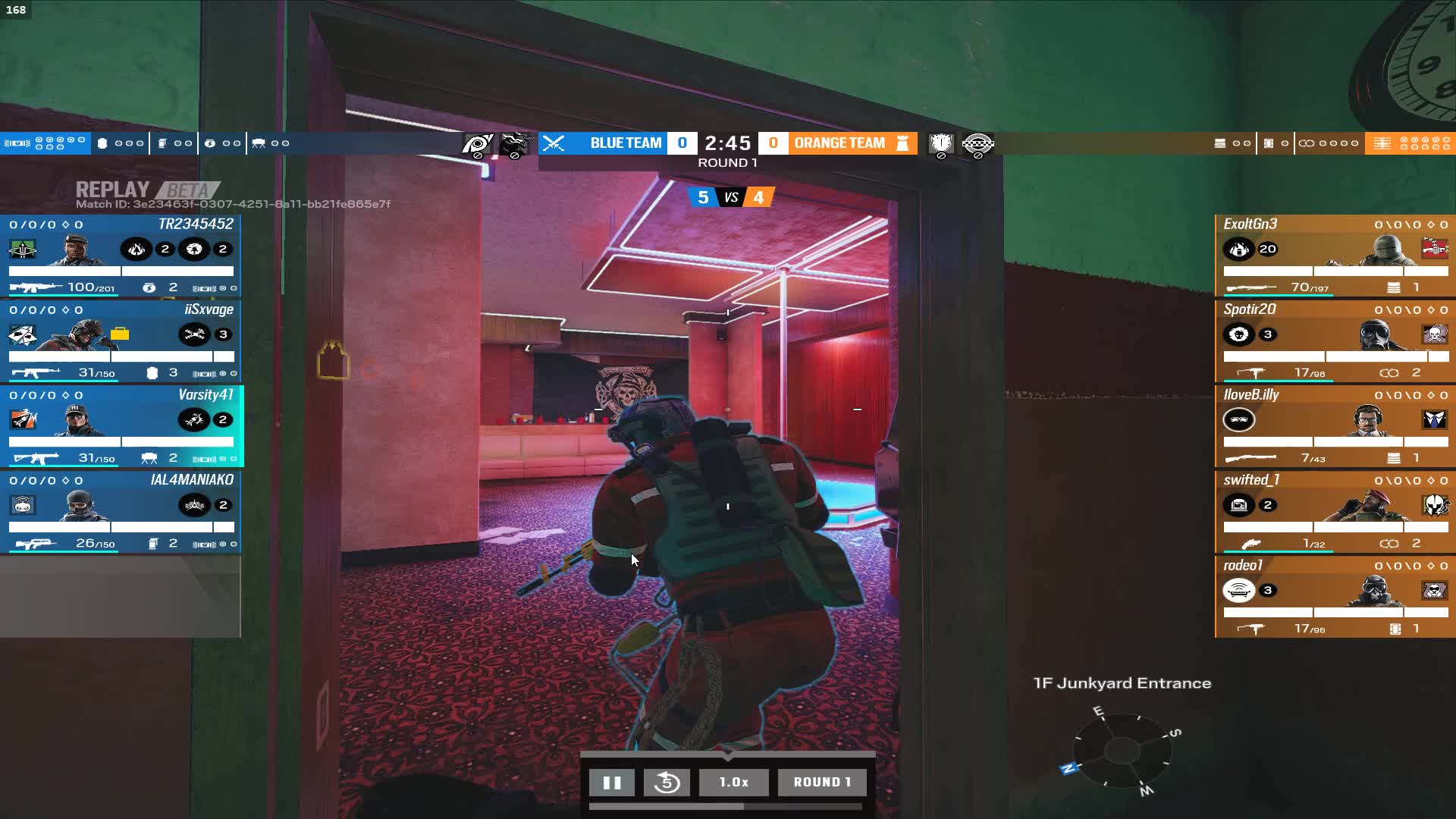 Reported Account.R6. for Cheating by tyriomio on Rainbow Six Siege ...