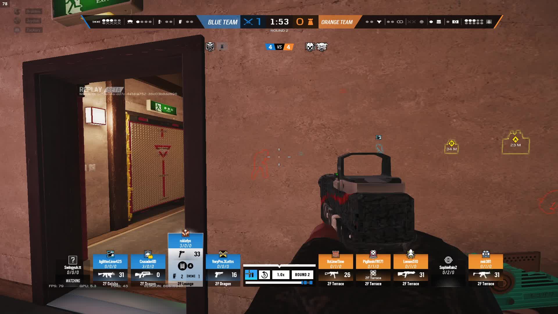 Reported rukiafps for Cheating by braiden_g23 on Rainbow Six Siege ...