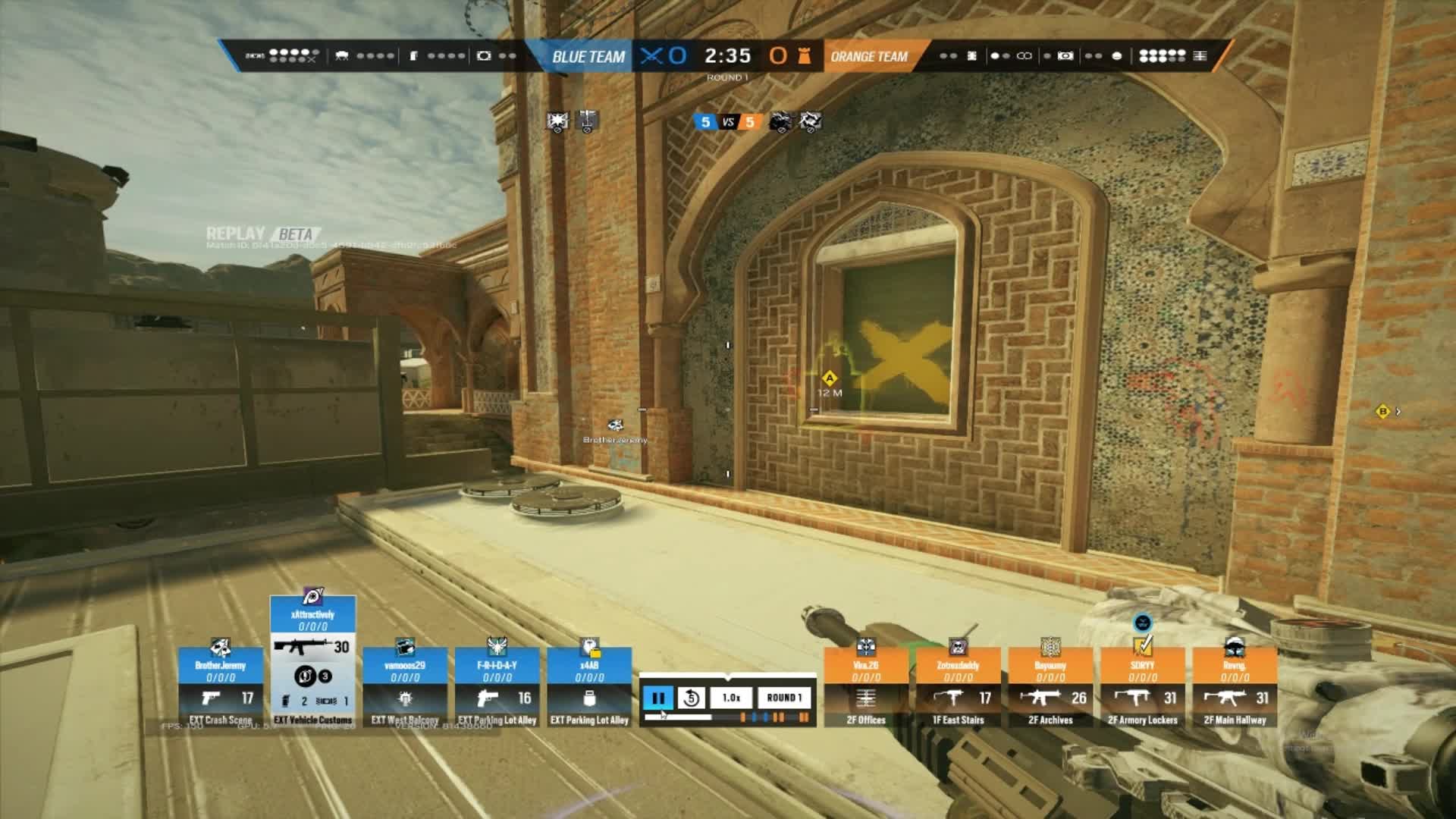 Reported xAttractively for Cheating by j8ll on Rainbow Six Siege | Reputation.gg