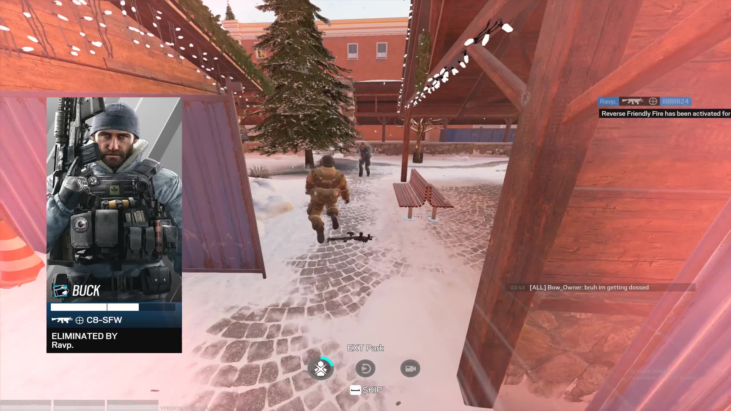 Reported Ravp. for Game Sabotage by wsgg on Rainbow Six Siege ...