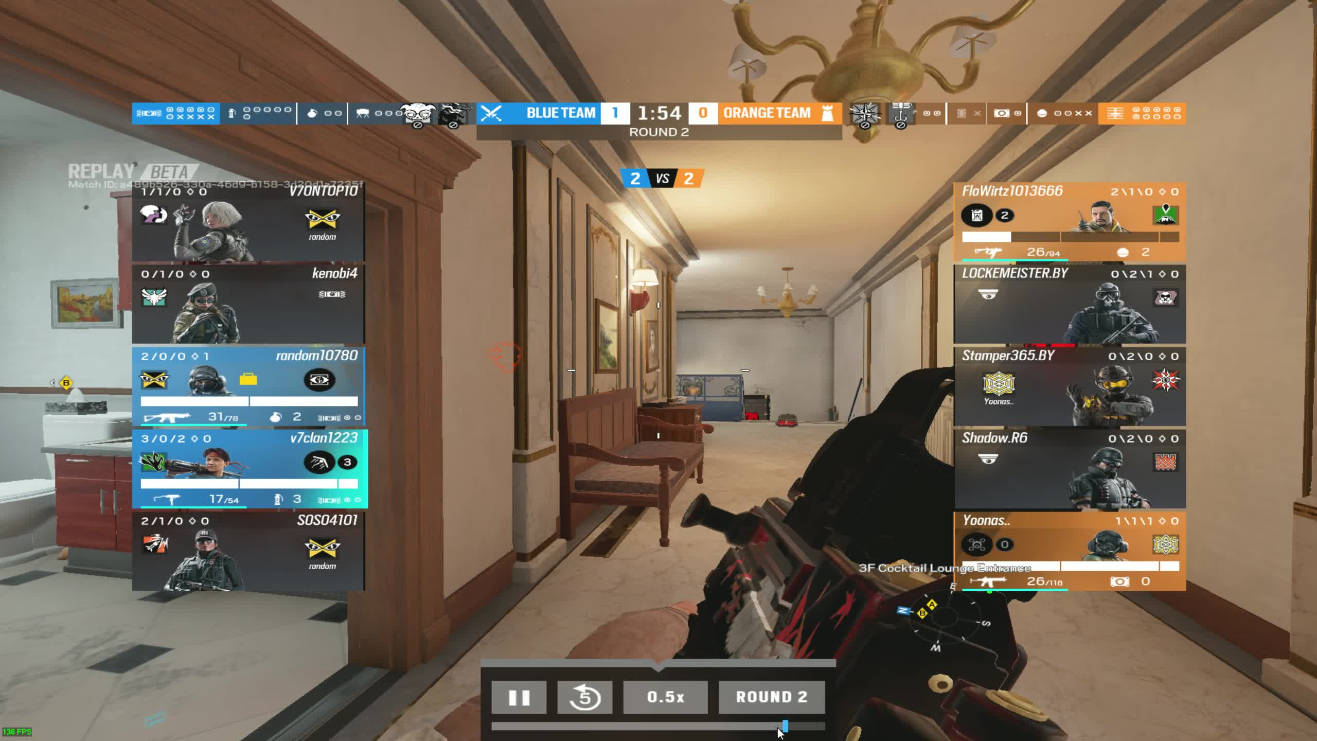 Reported LikEfac.eZ for Cheating by sylas2001 on Rainbow Six Siege ...