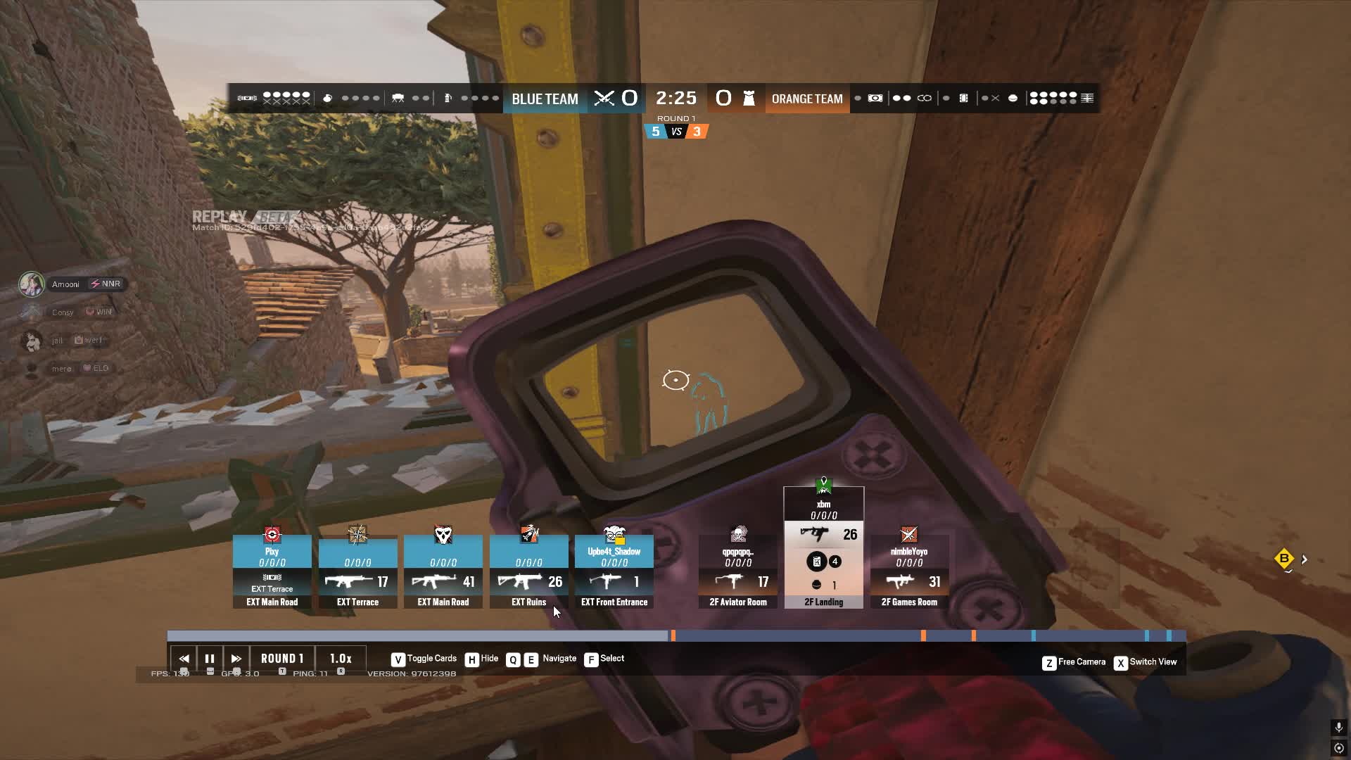 Reported xbm for Cheating by 7793 on Rainbow Six Siege | Reputation.gg
