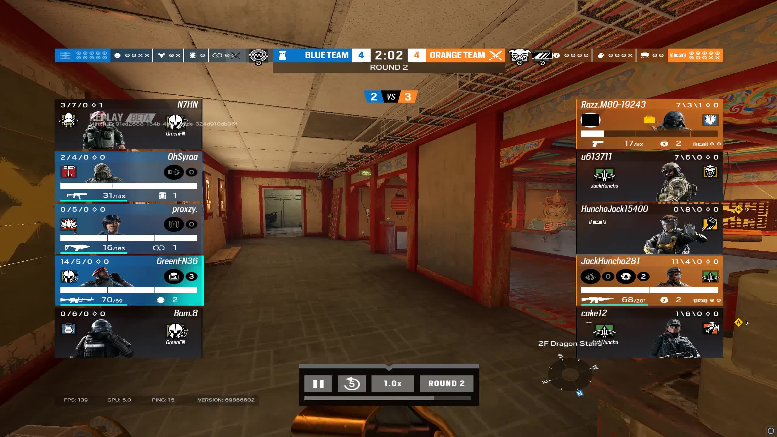 Reported MVP-. for Cheating by razztm2 on Rainbow Six Siege | Reputation.gg