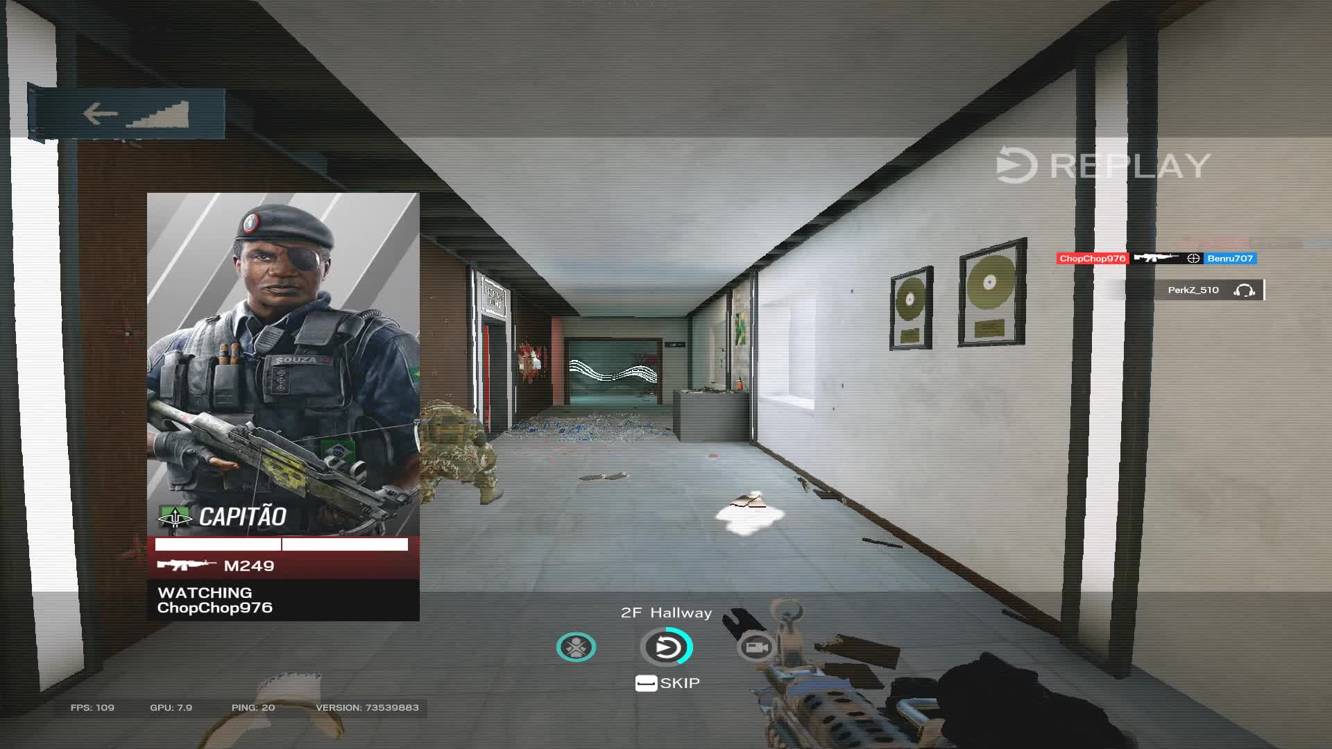 Reported dpMillerr70239 for Cheating by Grinch on Rainbow Six Siege ...