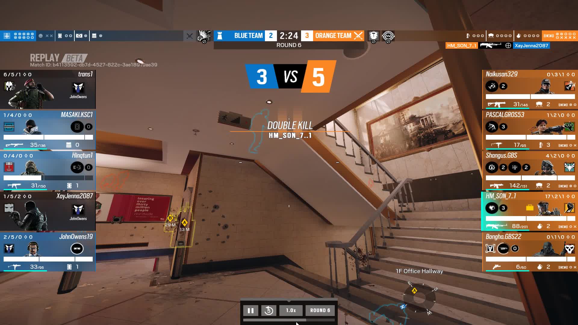 Reported cockroach.Eater for Cheating by ricefarming on Rainbow Six ...