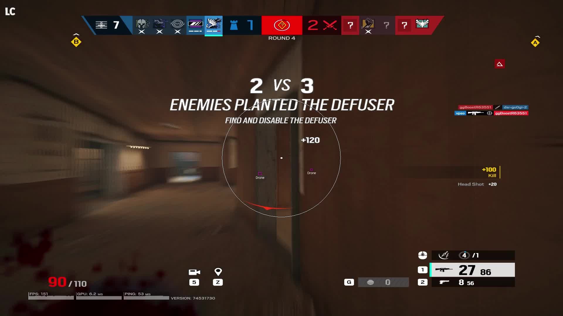 Reported vpso for Cheating by Admin 2 on Rainbow Six Siege | Reputation.gg