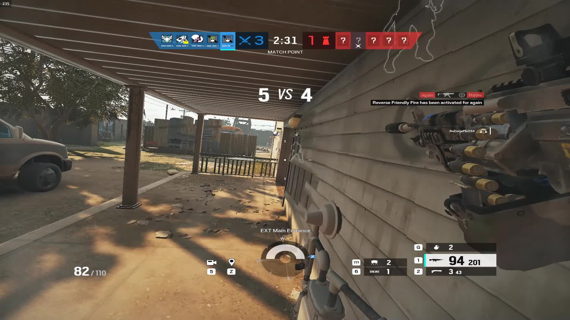 Reported Nugs.- for Cheating by wasd on Rainbow Six Siege | Reputation.gg