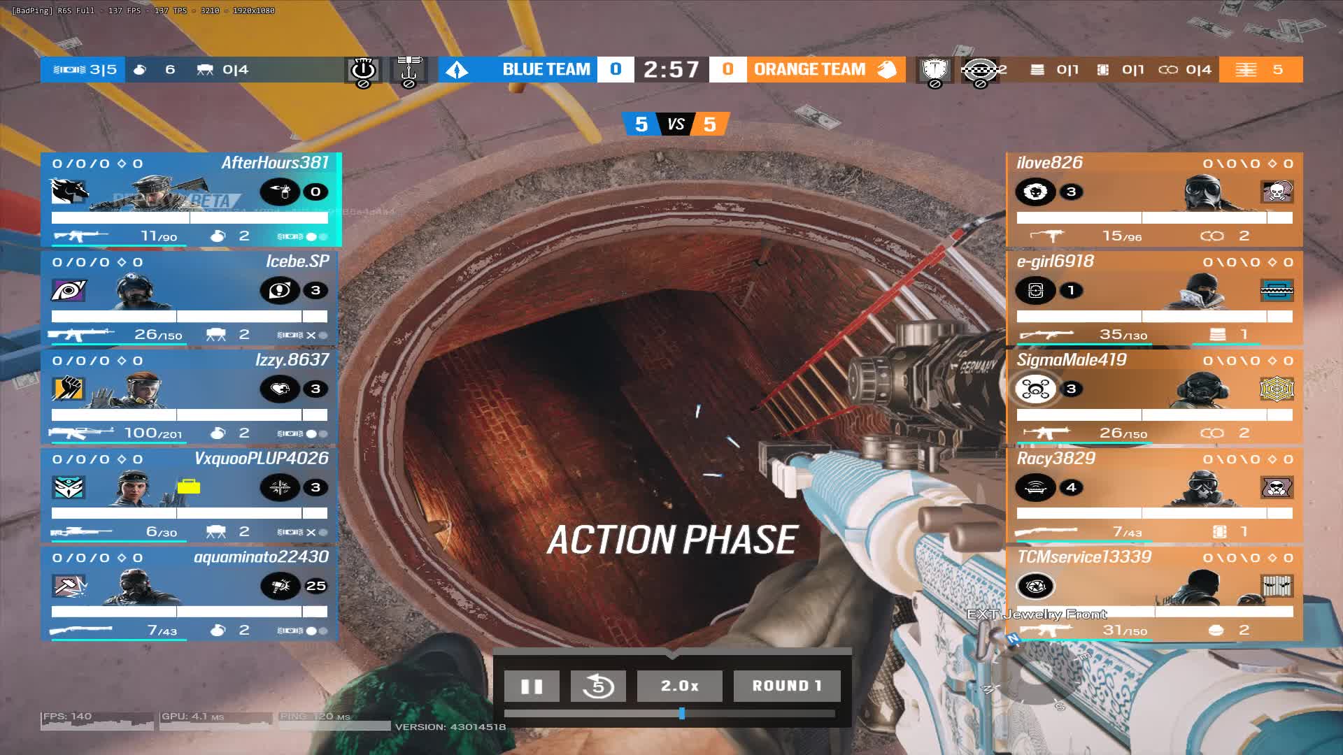 Reported Brqxly for Cheating by bo3le on Rainbow Six Siege | Reputation.gg